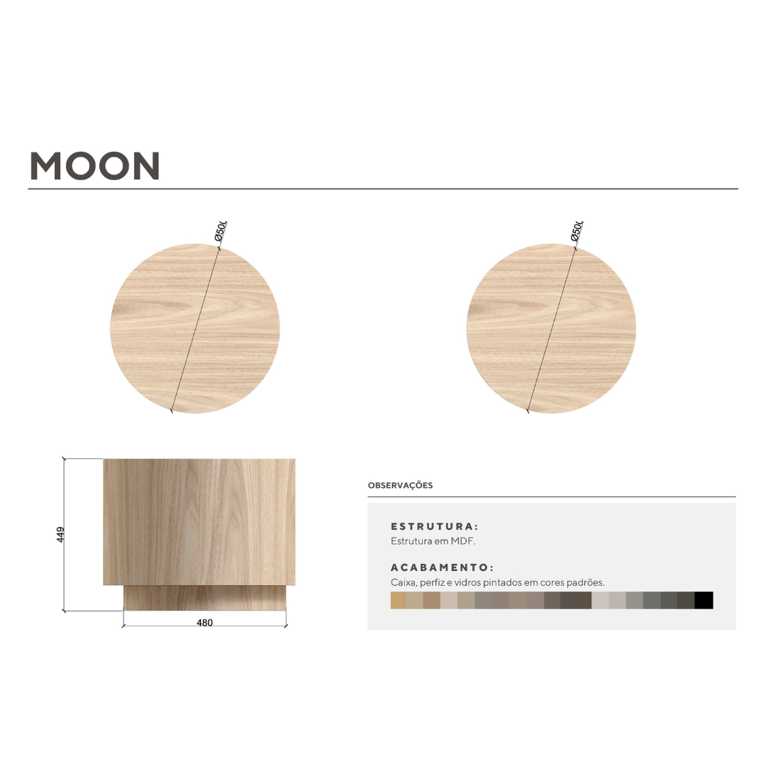 Moon Side Table – Luxus Maison